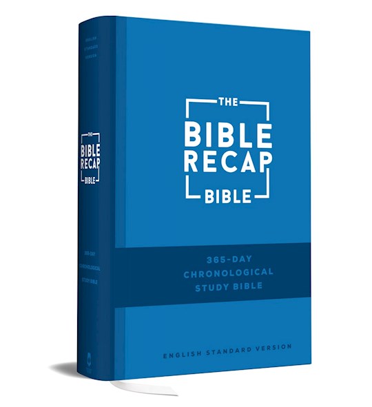 ESV The Bible Recap 365-Day Chronological Study Bible-Imitation Leathe ...